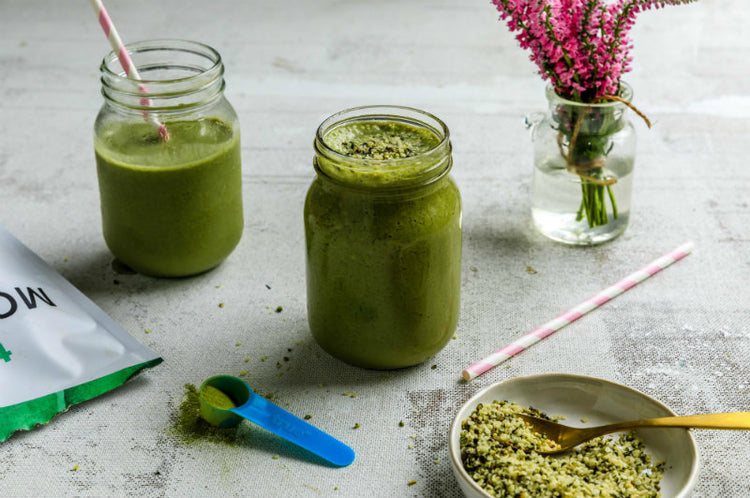 Green Immune-boosting Super Shake – True Protein