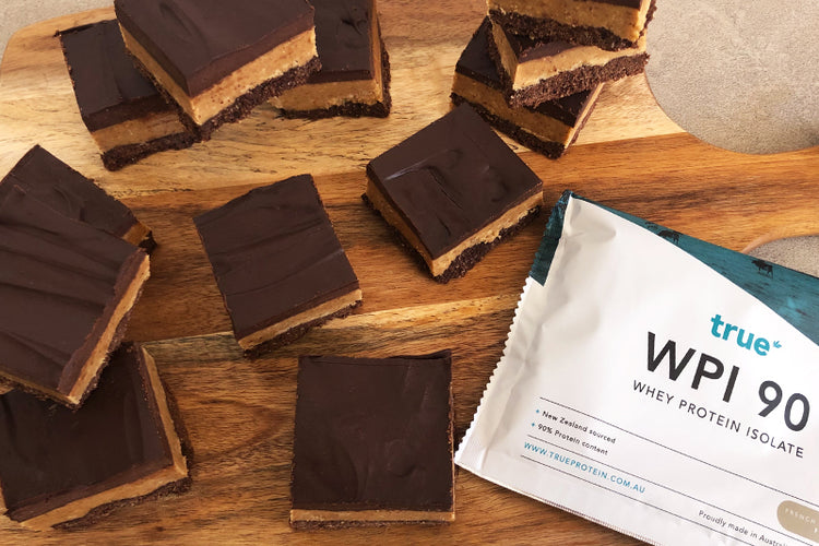 Salted Caramel Protein Slice – True Protein