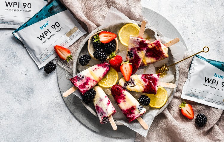 Lemon Berry Ice Pops – True Protein