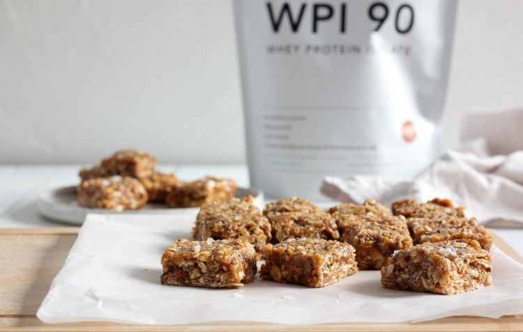 Raw Salted Caramel Oat Slice – True Protein