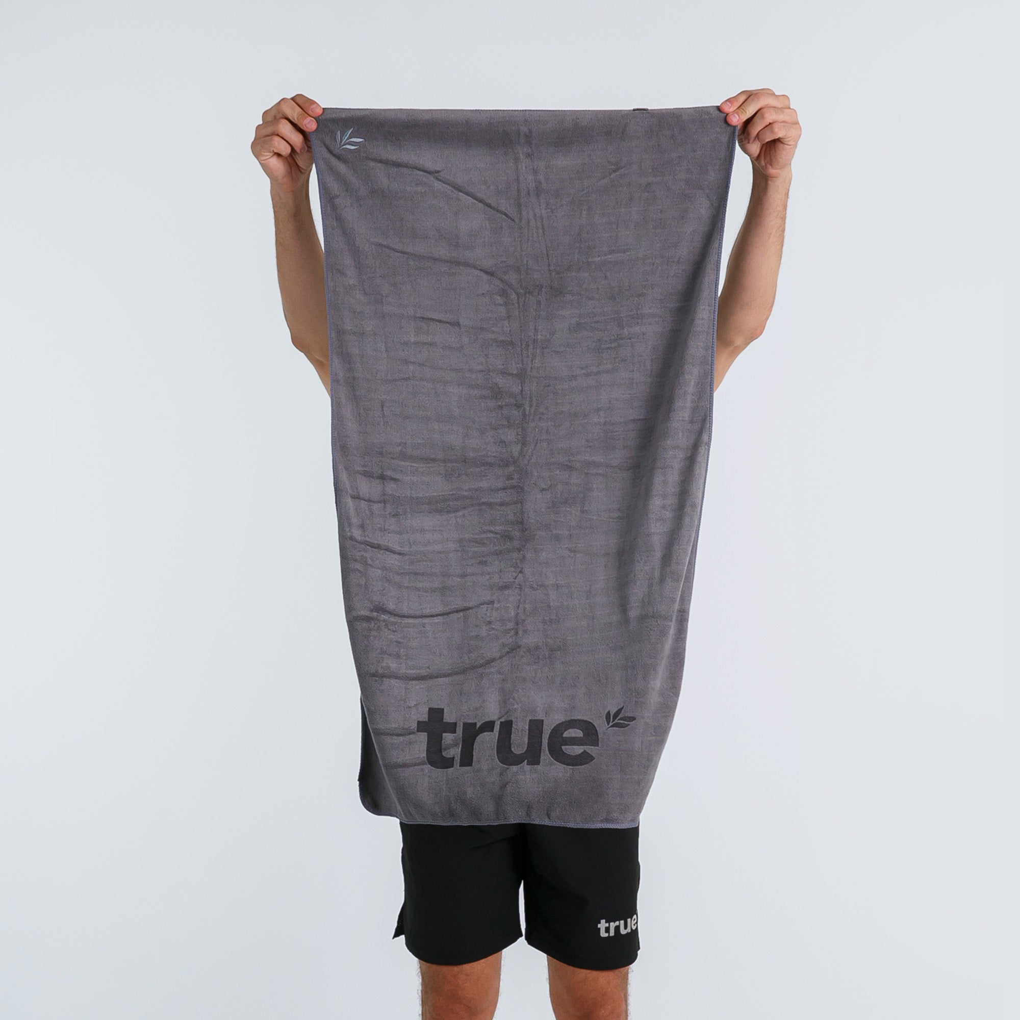 Microfibre Gym Towel | Slate | True Protein