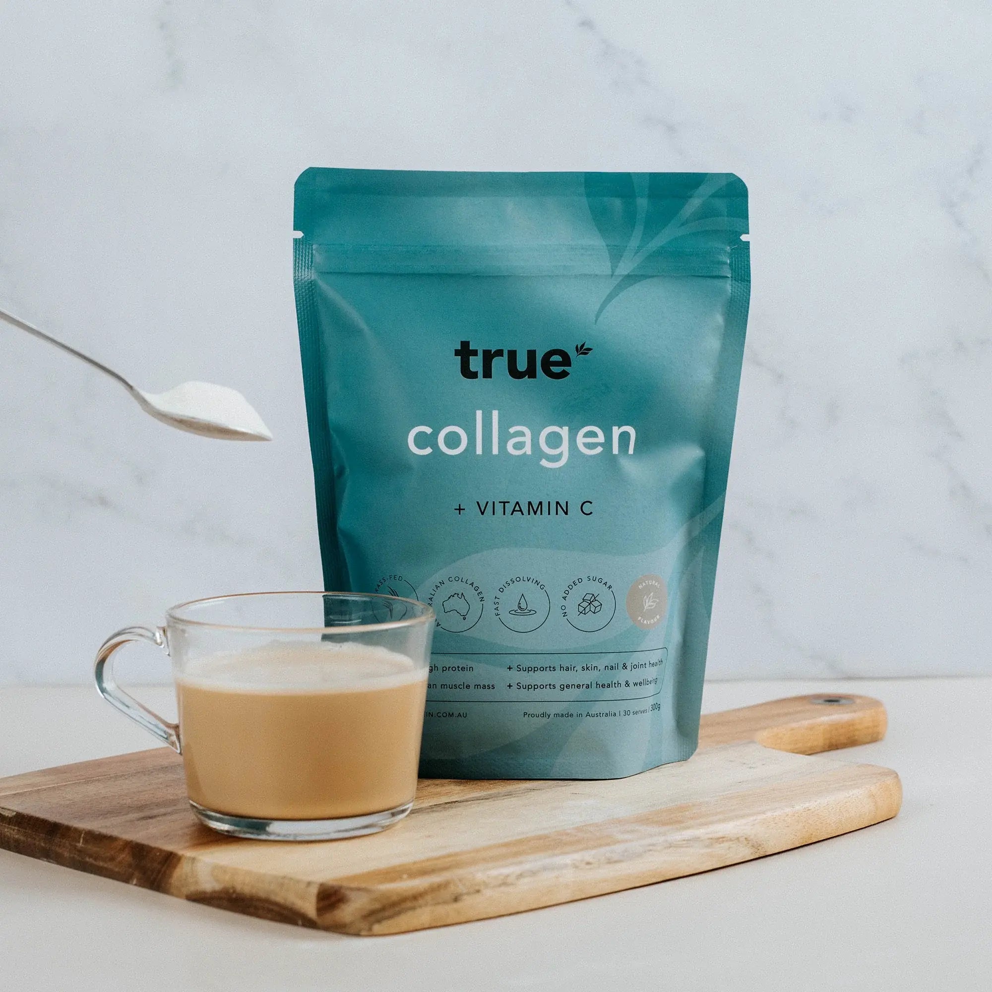 New & Improved Collagen with Vitamin C | True Protein