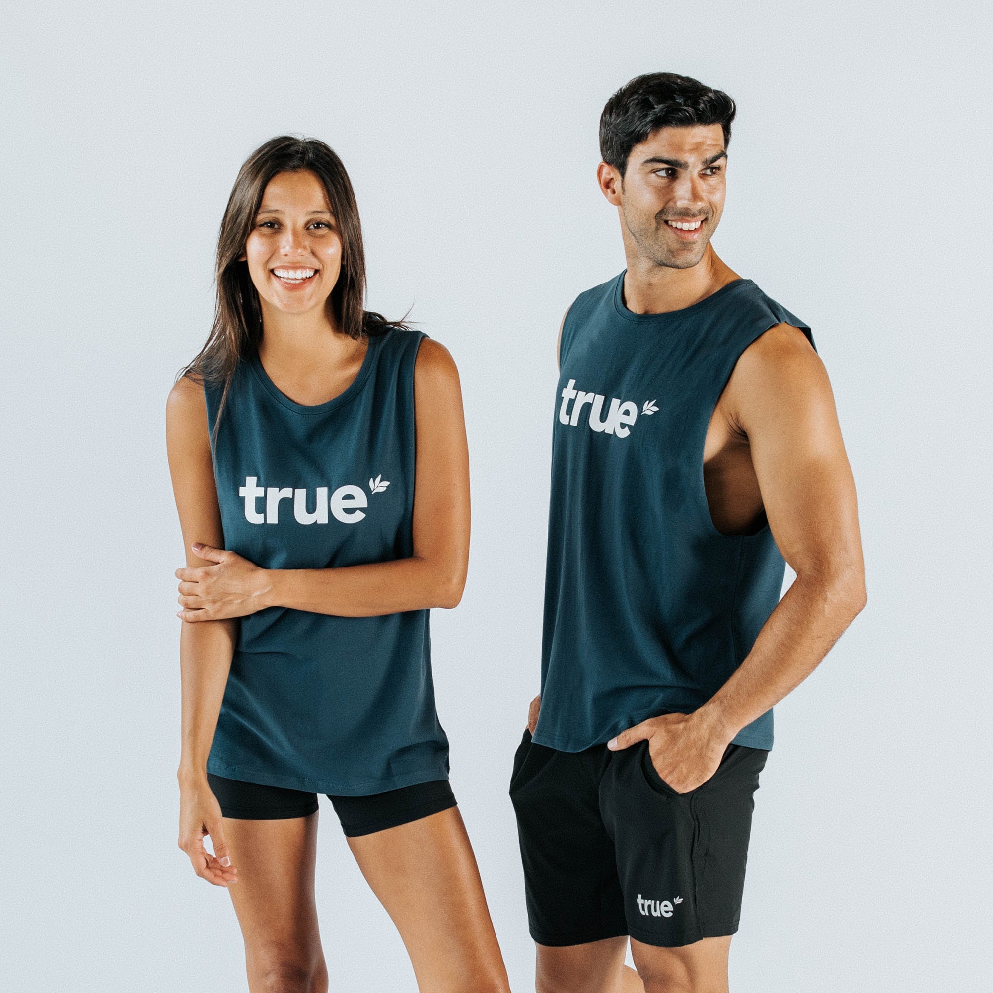 Unisex Tank | Navy | True Protein
