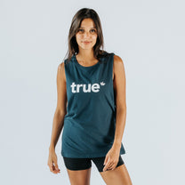 Unisex Tank | Navy | True Protein