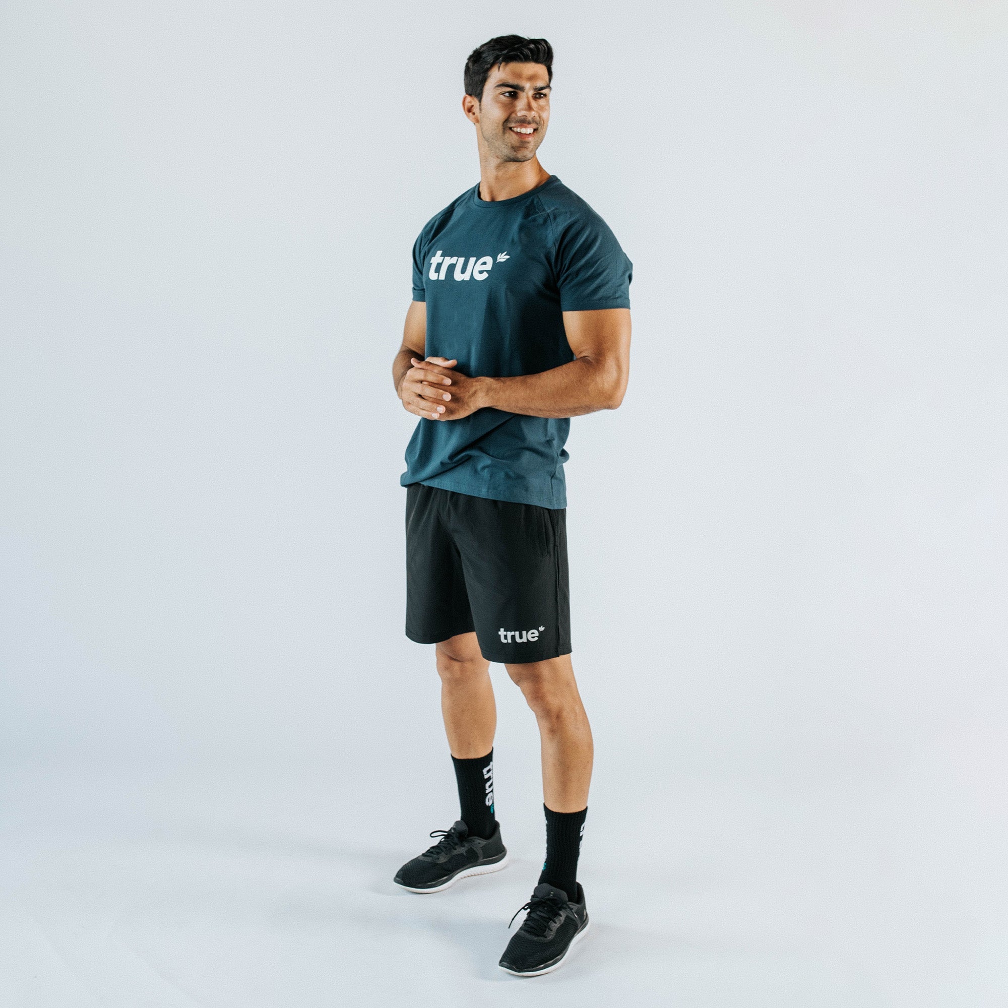 Men's Athletic Tee | Navy | True Protein